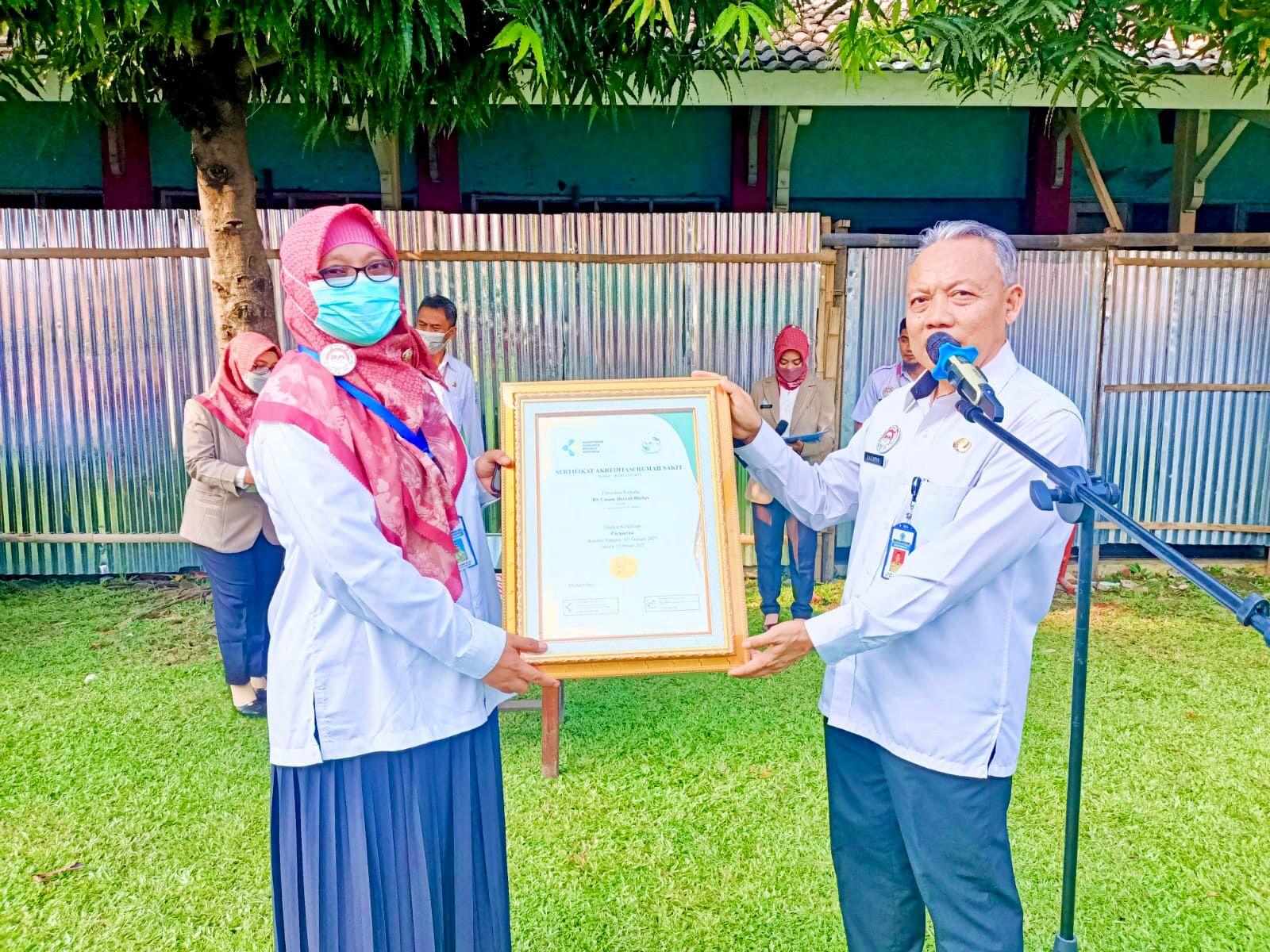 RSUD Brebes Gelar Apel Perdana Pasca Cuti Lebaran - RSUD Brebes