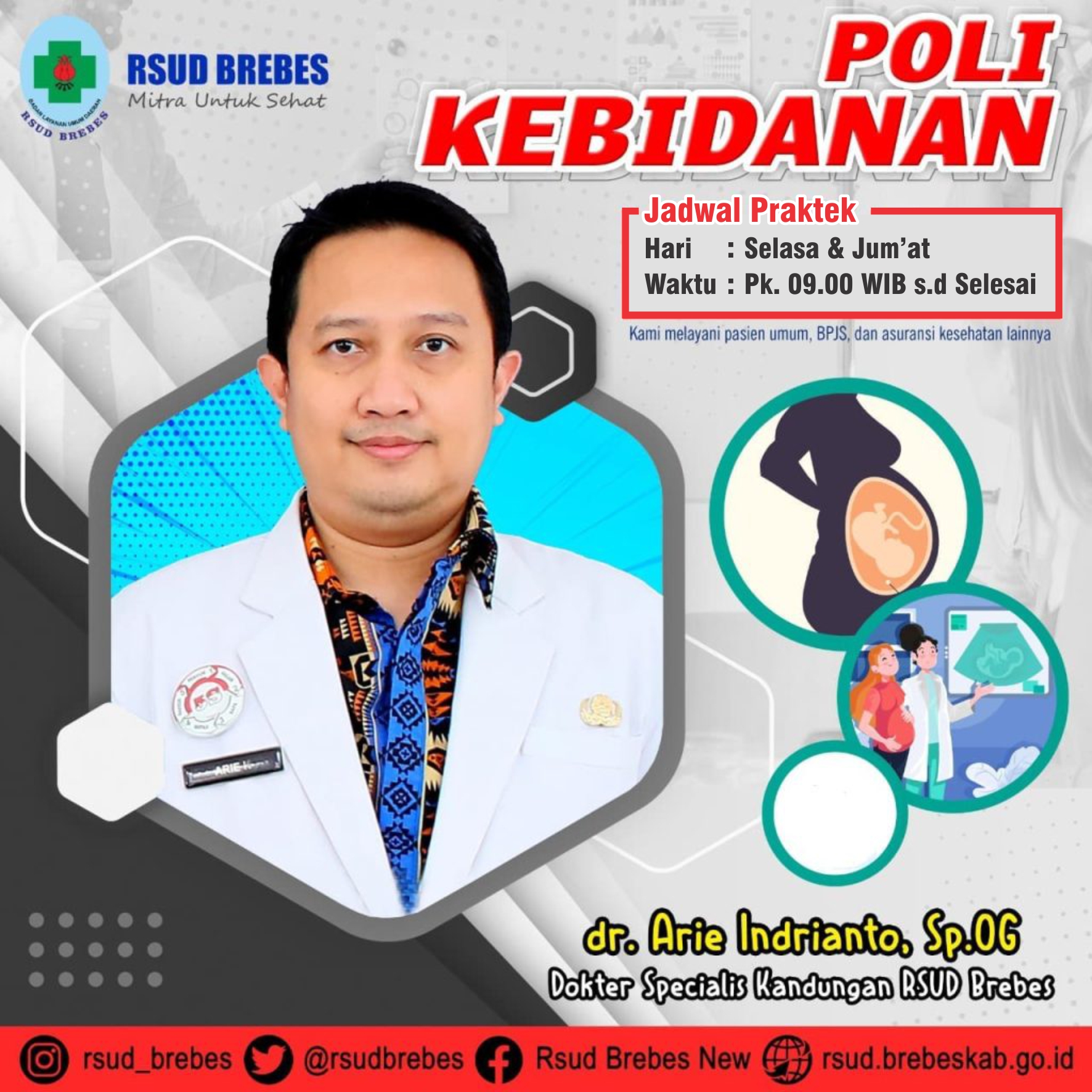 dr. Arie Indrianto, Sp.OG - RSUD Brebes