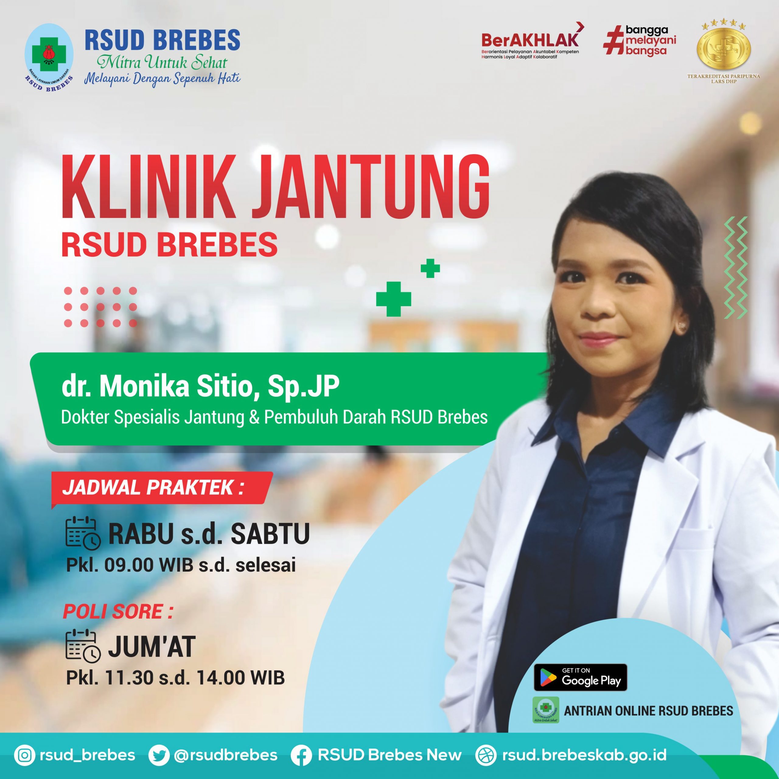 dr. Monika Sitio, Sp.JP - RSUD Brebes