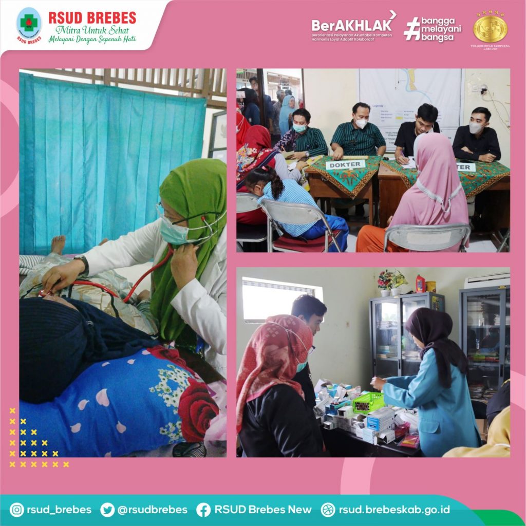 HARI 2 - PELAYANAN KESEHATAN GRATIS HARI JADI PROVINSI JATENG KE-78 - RSUD Brebes