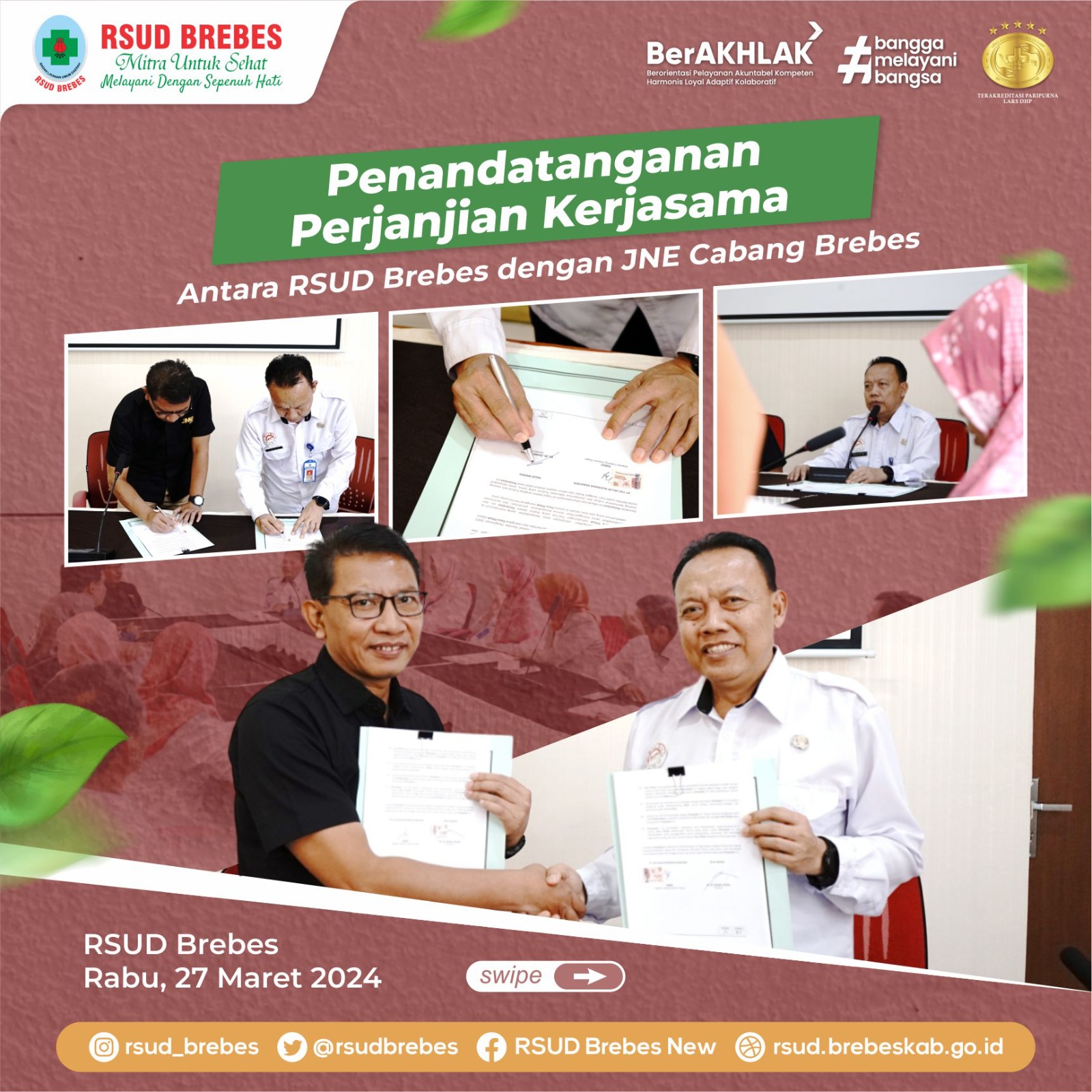 RSUD BREBES SIAP RILIS LAYANAN ANTAR OBAT - RSUD Brebes