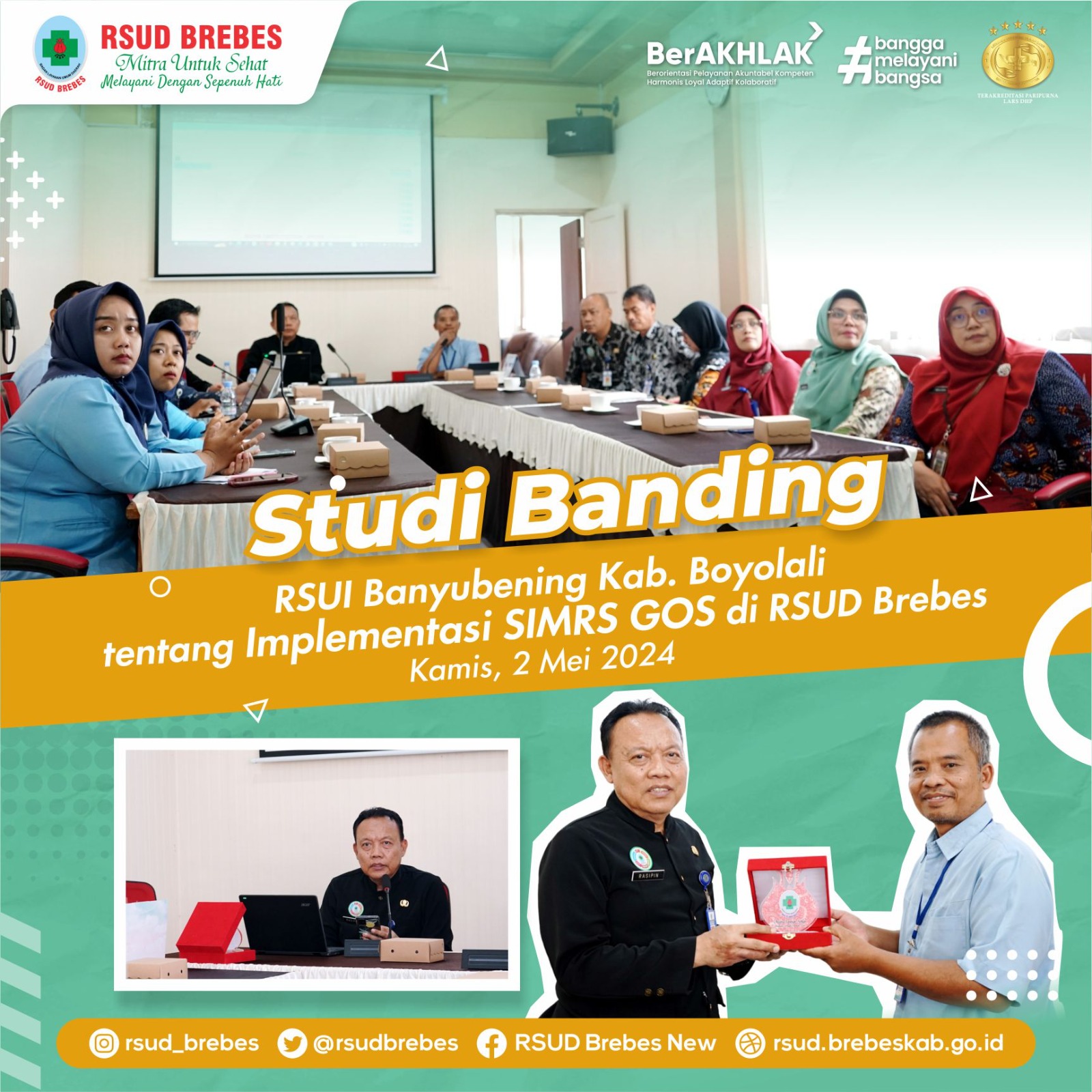 Studi Banding RSUI Banyubening Kab. Boyolali tentang Implementasi ...