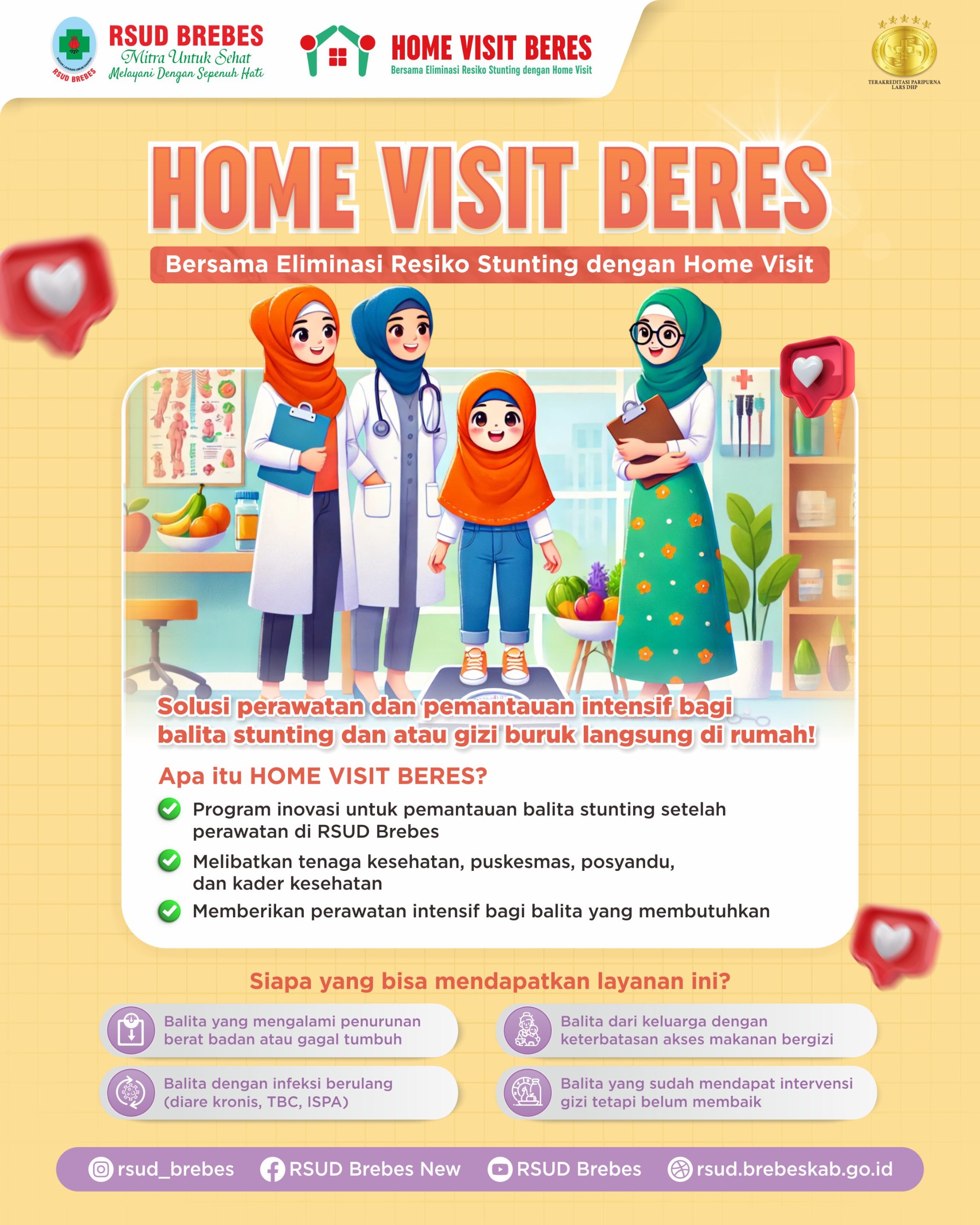 Home Visit BERES: Program Inovatif RSUD Brebes untuk Eliminasi Risiko ...