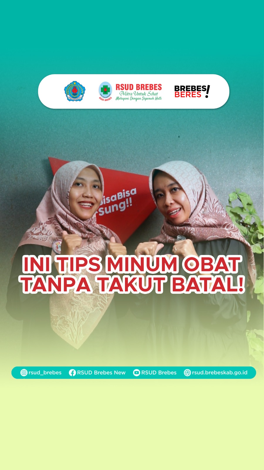 💊 Tips Minum Obat Saat Puasa, Tanpa Takut Batal! 🌙 - RSUD Brebes